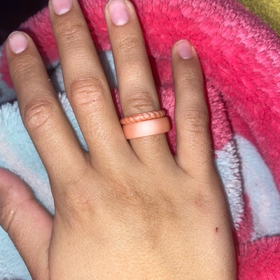 Glitter Silicone Rings, Stackable, Water Proof, Wedding, Eco Friendly ...