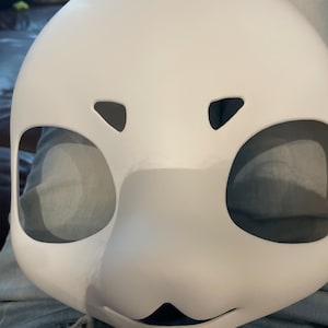 Little Fierce Head Base Furry Face Fursuit PLA 3D Print kemono Series ...