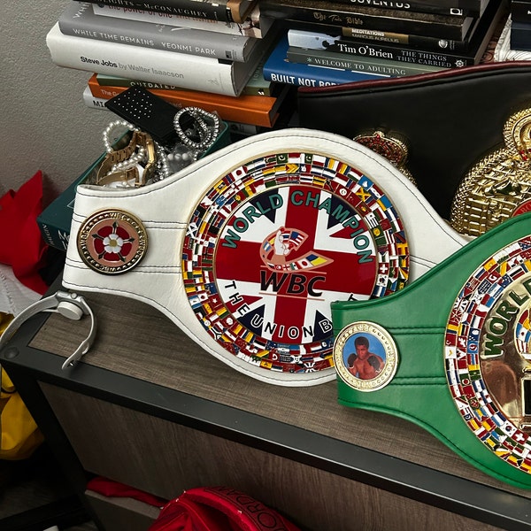 Boxing Set Wbc,ibo,ibf,wbo,wba World Boxing Championship Belt Adult Size Title Belt - Etsy