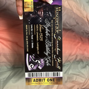 Masquerade Sneaker Ball Red and Gold 50th Any Age Birthday - Etsy