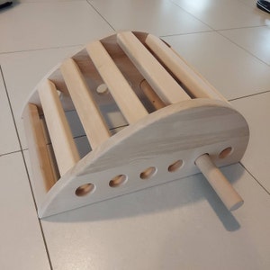 Iyengar Yoga Back Bending Bench. Wooden Yoga Bench. Viparita - Etsy