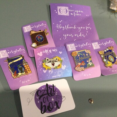Fairytales Collection Pins - Etsy