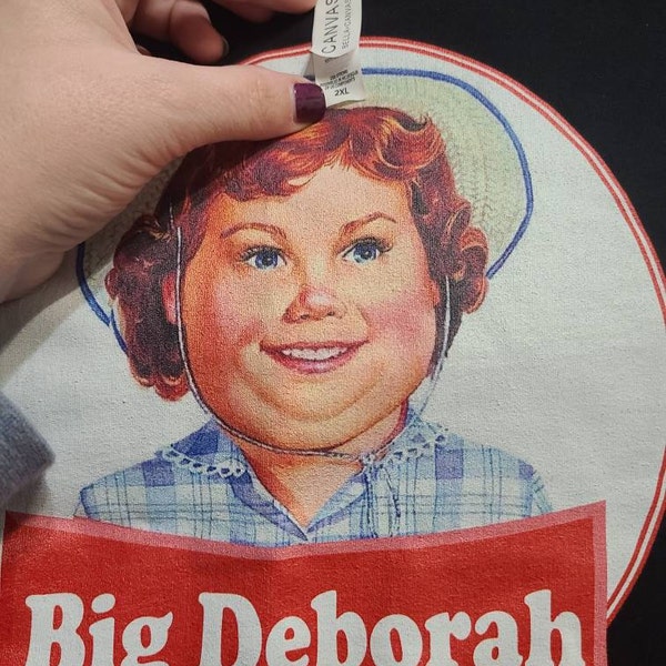 Funny Big Deborah Sticker | Water Bottle Sticker - Etsy