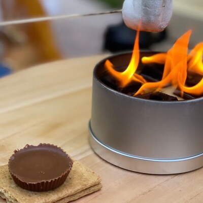 City Bonfire Portable Reusable Mini Bonfire. Perfect for S'mores Ships ...