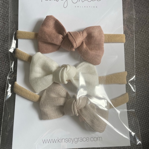 Baby Hair Bows, Baby Headbands, Baby Girl Bows, Small Bows, Velvet Bow ...