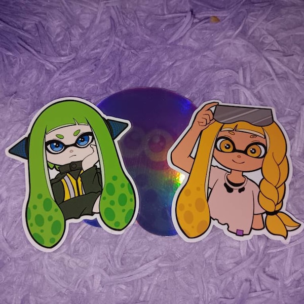 Splatoon Stickers | Agents - Etsy