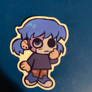 Sally Face Vinyl Sticker Matte 2.75 - Etsy