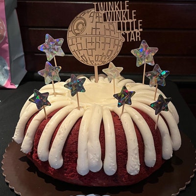 Twinkle Twinkle Little Star Cake Topper Star Wars Baby Cake Topper ...