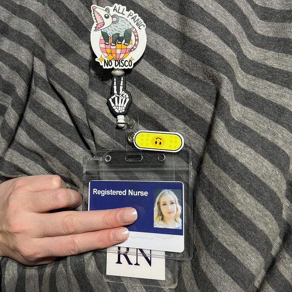 Badge Topper / CHARM COLLECTION - Awareness Ribbon - Charm Only - Etsy