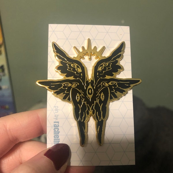 Black Angels Pin - Etsy