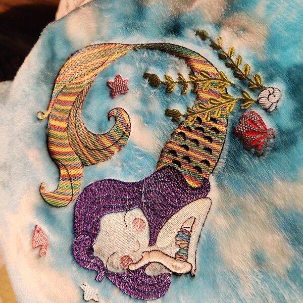 Mermaid Embroidery Designs - Princess Embroidery Design Machine ...