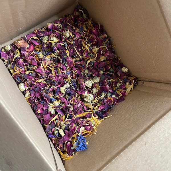 Natural Confetti 30 Types! Wedding Biodegradable Confetti - Dried ...