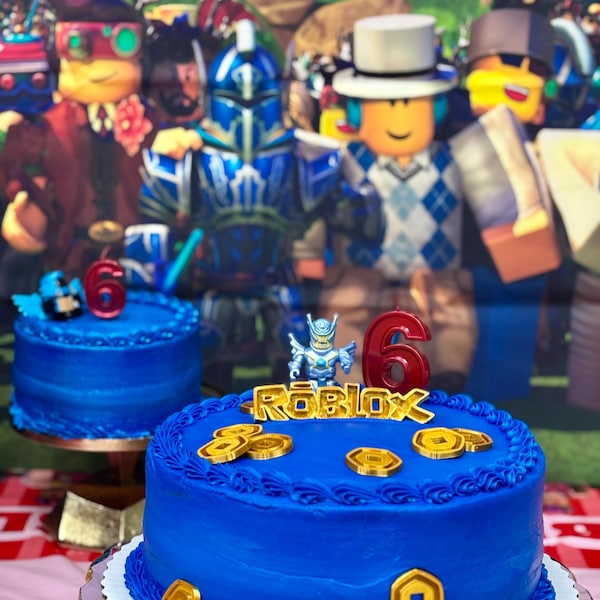 Roblox Robux Gold Coins - Pretend Play Set for Kids, Children’s ...