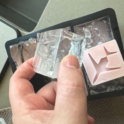 Monogram Whiskey Ice Cubes, Personalized Ice Mold, Custom Silicone Ice ...