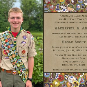 Boy Scout Poem simple Instant Download 8 1/2 X | Etsy