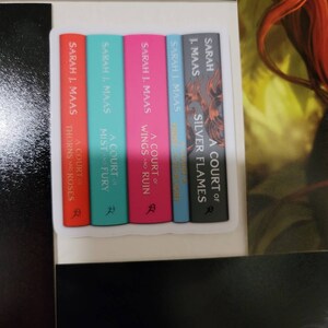 ACOTAR Book Stack Sticker - Etsy
