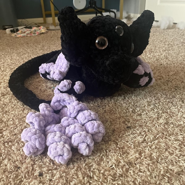 Jupiter the Dragon | PDF Crochet Amigurumi Pattern - Etsy