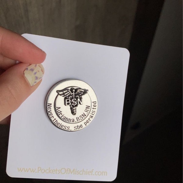 BSN Pins for Nurse Graduation | Nursing Pin for Pinning Ceremony | BSN ...