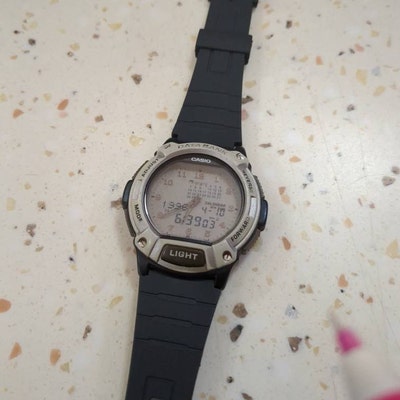 Casio W 59 Watch. Vintage Retro Military Army Pilot Swiss Gift for Him ...