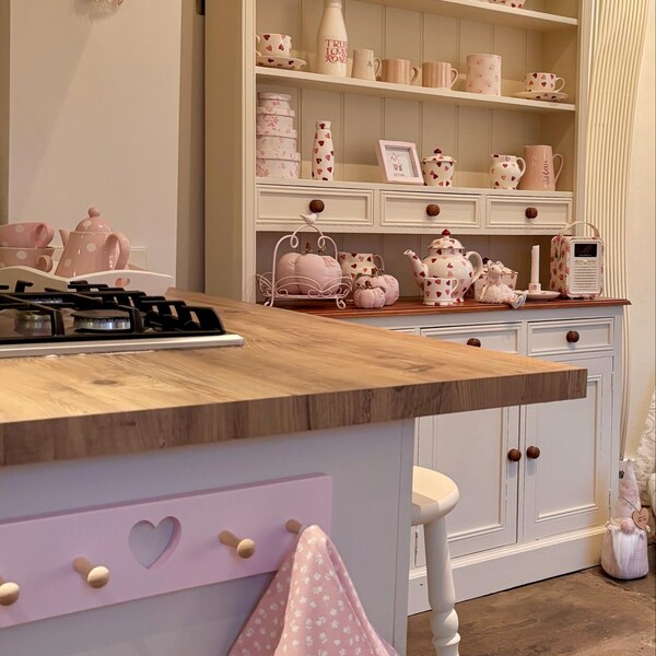 Country Style Kitchen Countertop Bench - Etsy