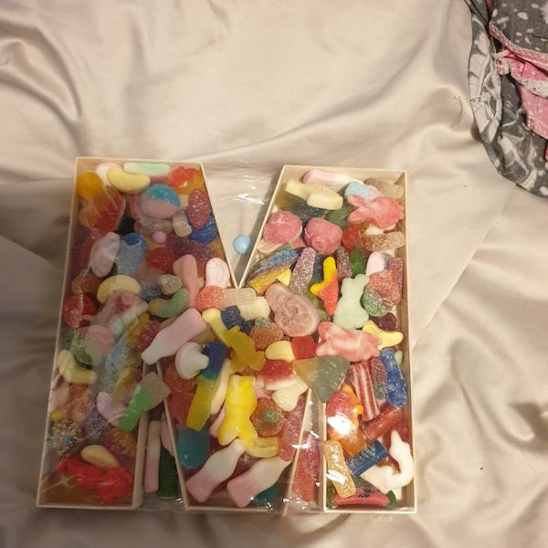 SWEET FILLED NUMBERS! Choose Your Number. Haribo, Birthday Sweets, Pick ...