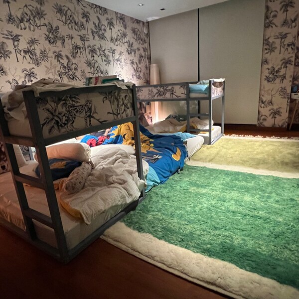 Emerald Green Rug , Mrirt Rug, Wool Rug, Premium Quality Rug, 100% ...