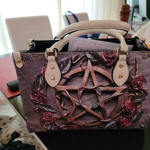 Vintage Priince Purple Leather Handbag,prince Handbag Love Singer,music ...