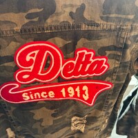 Delta Sigma Theta duck-walk Patch - Etsy Canada