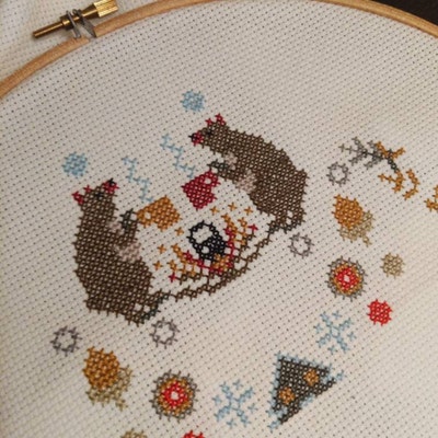 CROSS STITCH KIT aida Version Inca Sampler by Riverdrift House - Etsy