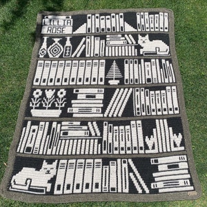 Mosaic Bookcase - Etsy