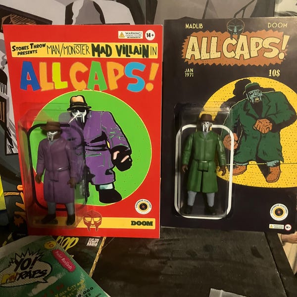 Mf Doom All Caps Figure - Etsy