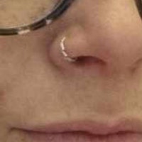 Dainty 6mm Septum Ring, Snug Fit Septum Hoop, Delicate, Indian Septum ...