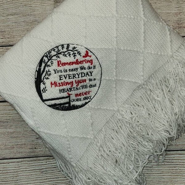 Remembering You is Easy Machine Embroidery Design | Memory Quotes | 5x5 ...