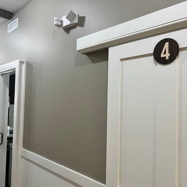 Colorful Wayfinding Directional Arrow Wood Signs - Custom Raised Text ...