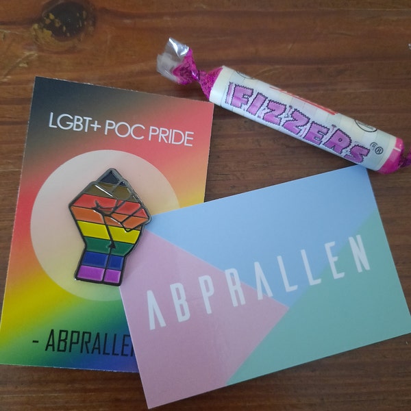 POC LGBT Pride Enamel Pin Philly Pride Pin - Etsy UK