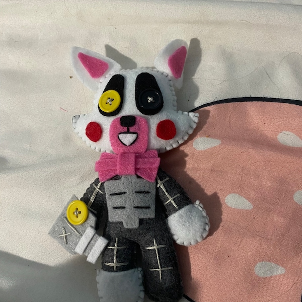 FNAF Mini Mangle Funtime Foxy Plush - Etsy