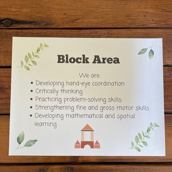 Center Signs Classroom, Classroom Decor, Classroom Signs, Preschool ...