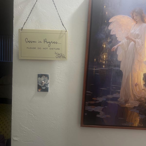 Arched QR Code Social Media Sign - 6x7.75" Scannable Table Desk Signage ...