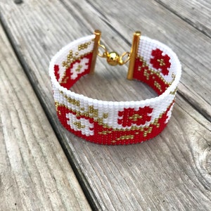 Bead Loom Christmas Patterns Seed Bead Loom Patterns Loom | Etsy