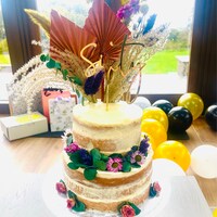 Acrylic Thirty Cake Topper Decoration Various Colours 18k Gold Plated ...
