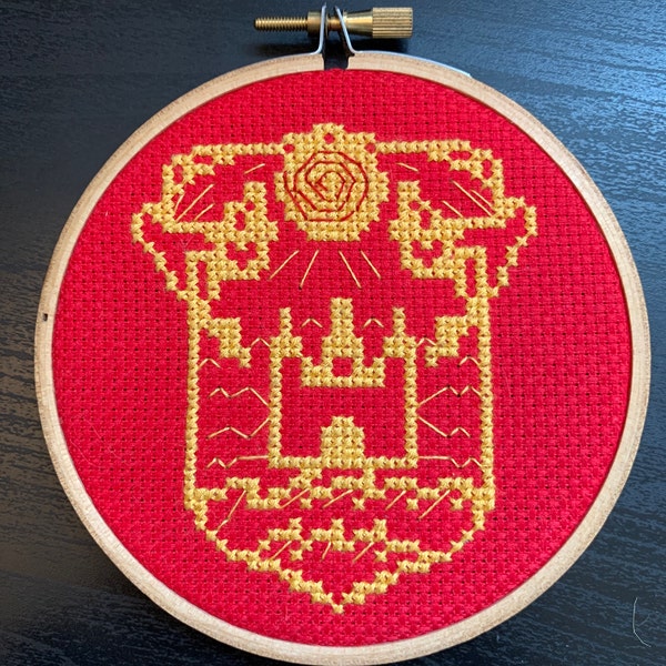 Sanders Sides Logo Cross Stitch PATTERN - All 4 Sanders Sides! - Etsy