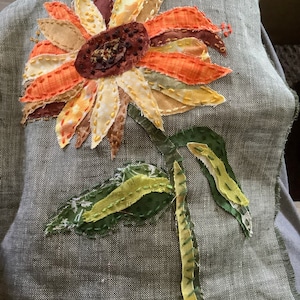 Slow Stitching Kit Poppies - Etsy