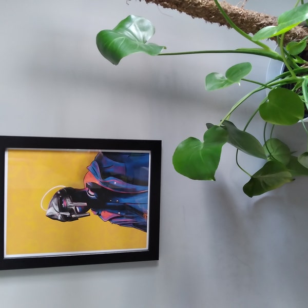 MF DOOM Art - Mf Doom Wall Art, Mf Doom Poster, Mf Doom Prints, Hip Hop ...