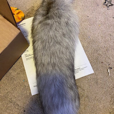 Eco Friendly Blue Fox Tails - Etsy