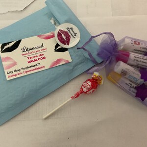 Strawberry Bubble Tea Lipsessed Lip Balm 1 - Etsy