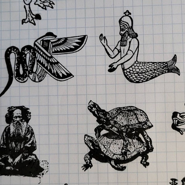 St. Bertin Labyrinth Rubber Stamp France - Etsy