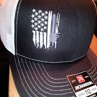 Tree Guy Arborist Forestry Loggers American Flag and Chainsaw Arborist ...