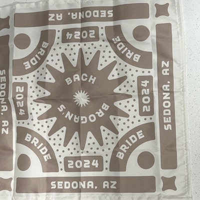 Camp Bachelorette Flag, Bach Party Backdrop, Retro Camp Bachelorette ...