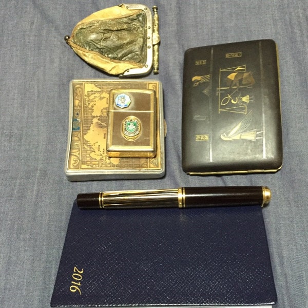 BAER Stabile, Huge Marjorie Baer Mixed Metals Pin, Kinetic Abstract ...