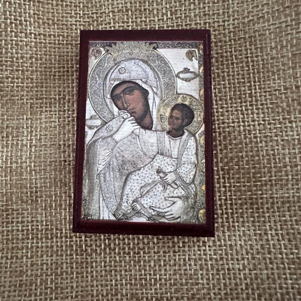 Coptic Icon St Anthony & St Paul | Handmade Orthodox Icon - Etsy